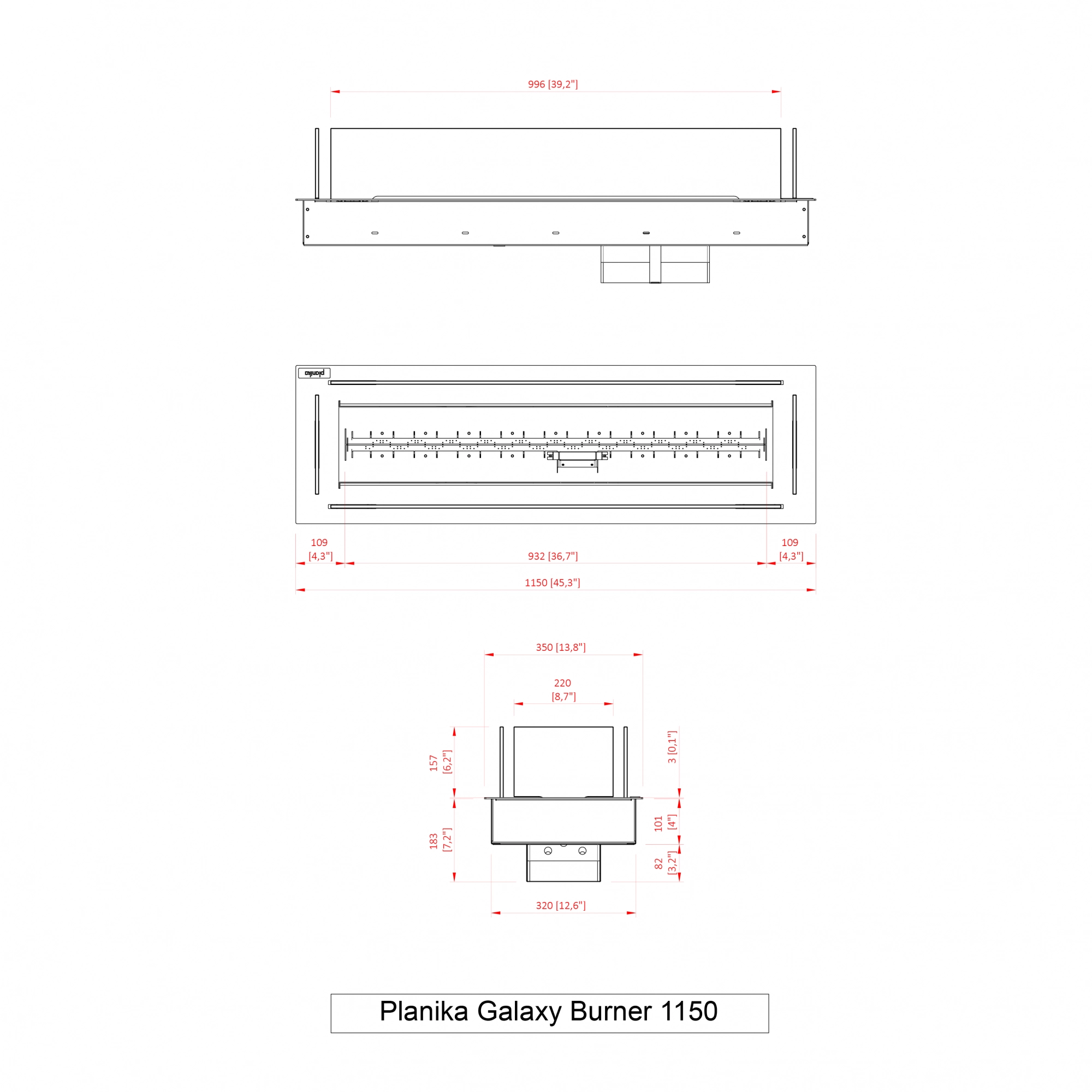 Planika Galaxy 1150 Automatic Outdoor Gas Burner