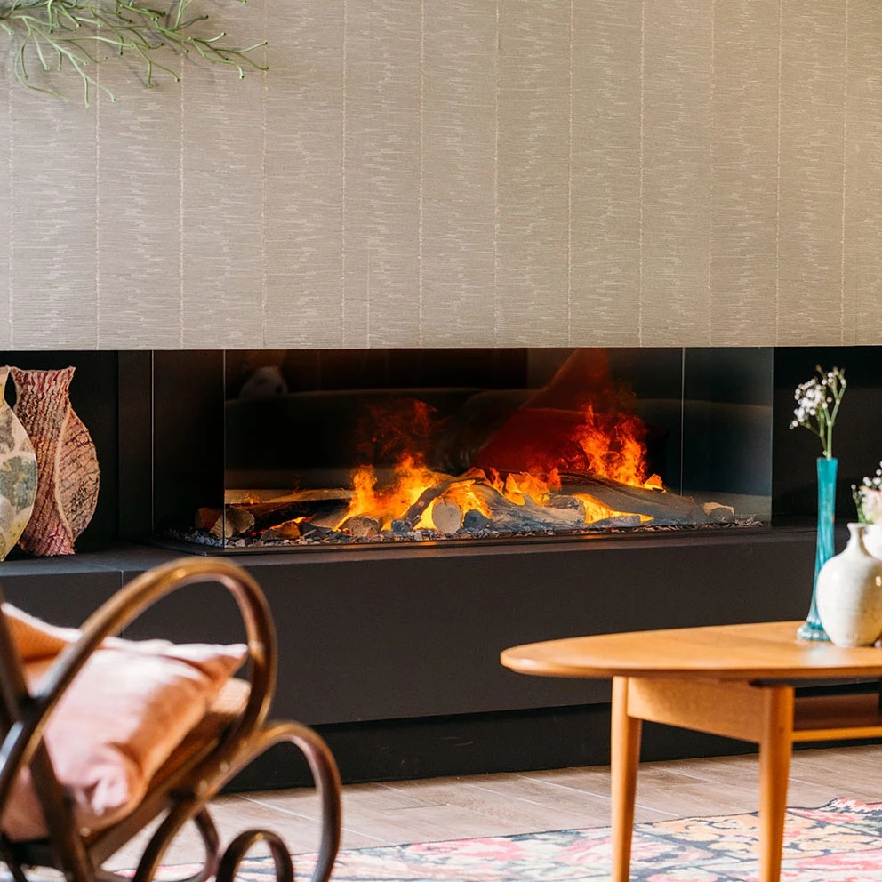 e-MatriX Linear 1300-400 III Faber Water Vapour Fireplace | Buy now