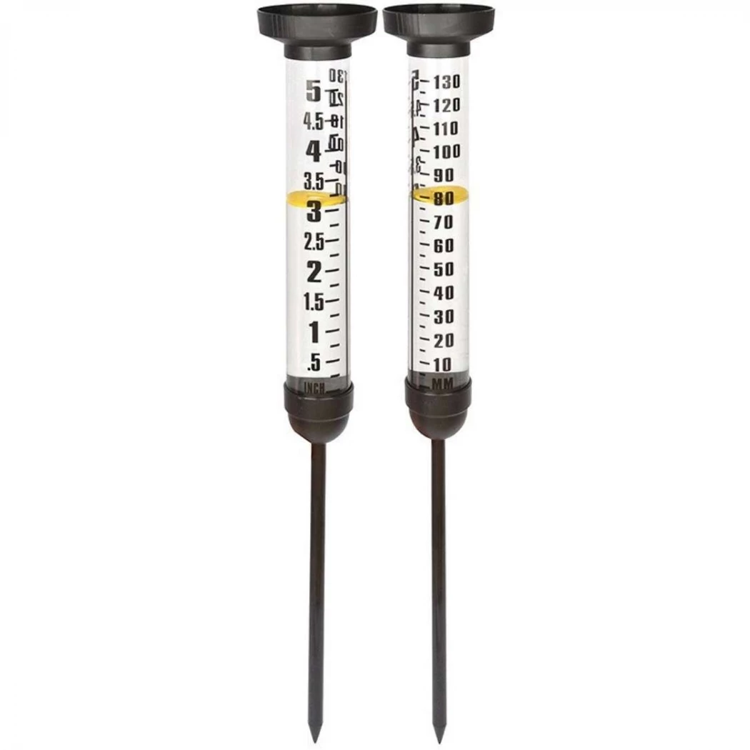Rain meter plastic L