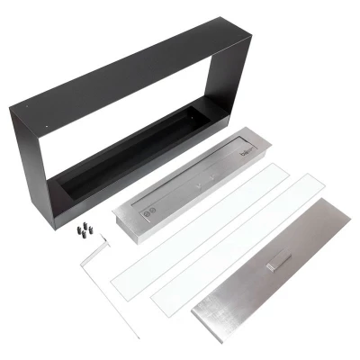 Narrow bio fire to build it into the wall | Bioethanol Fire