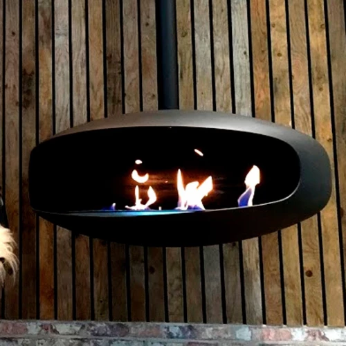 Hein & Haugaard Gigas-100 ceiling hanging bio fireplace