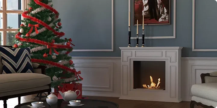 Bioethanol Suite Fireplaces with Classic Mantel Surround - Buy Now!
